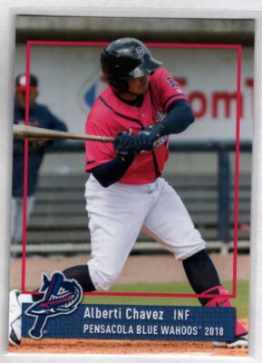 Alberti Chavez 2018 Grandstand Pensacola Blue Wahoos | eBay