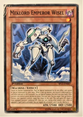 YuGiOh Meklord Emperor Wisel SP13-EN047 1st Edition | eBay