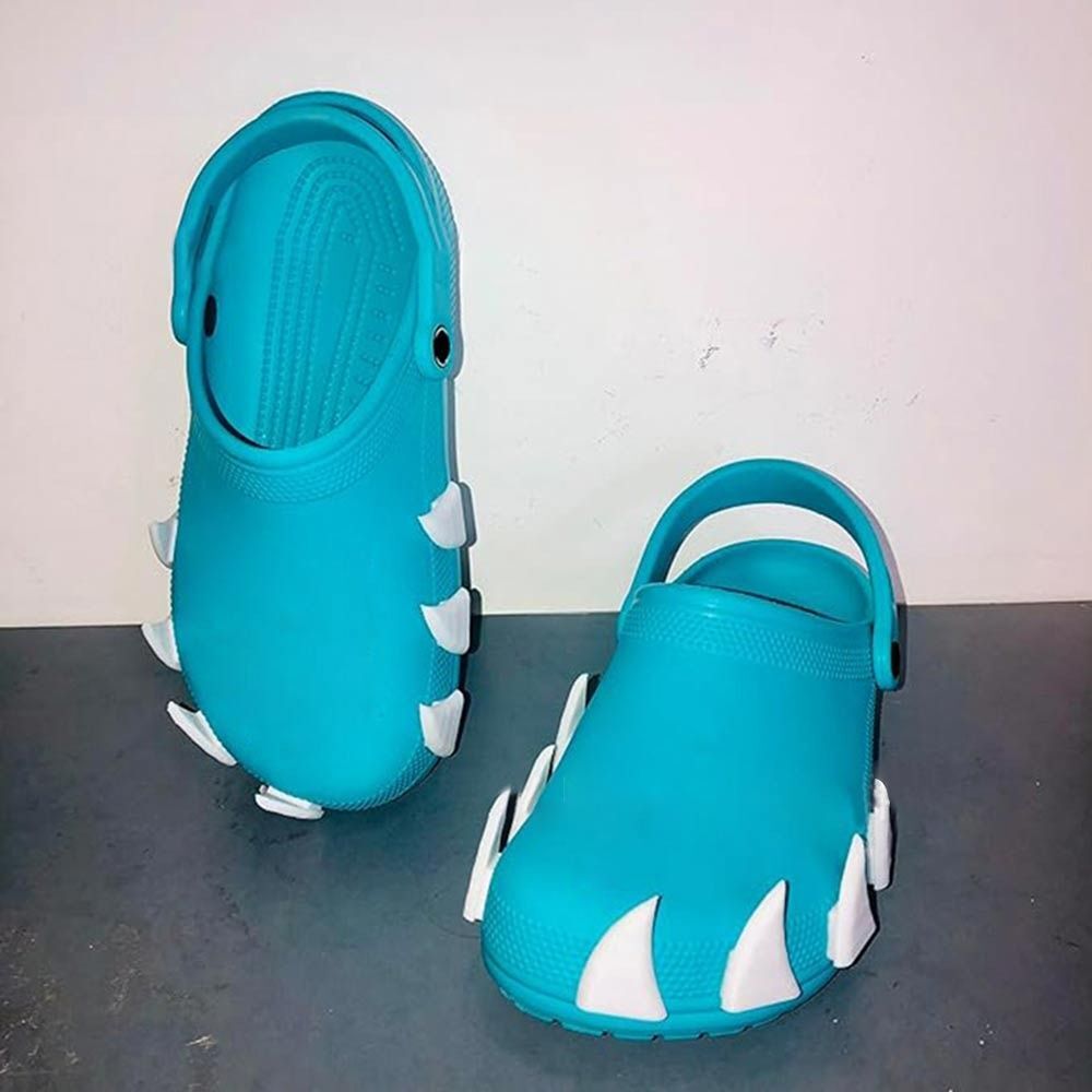 14Pcs DIY Shark Teeth Shoes Ornament Ocean Shark Charms Men/Women | eBay