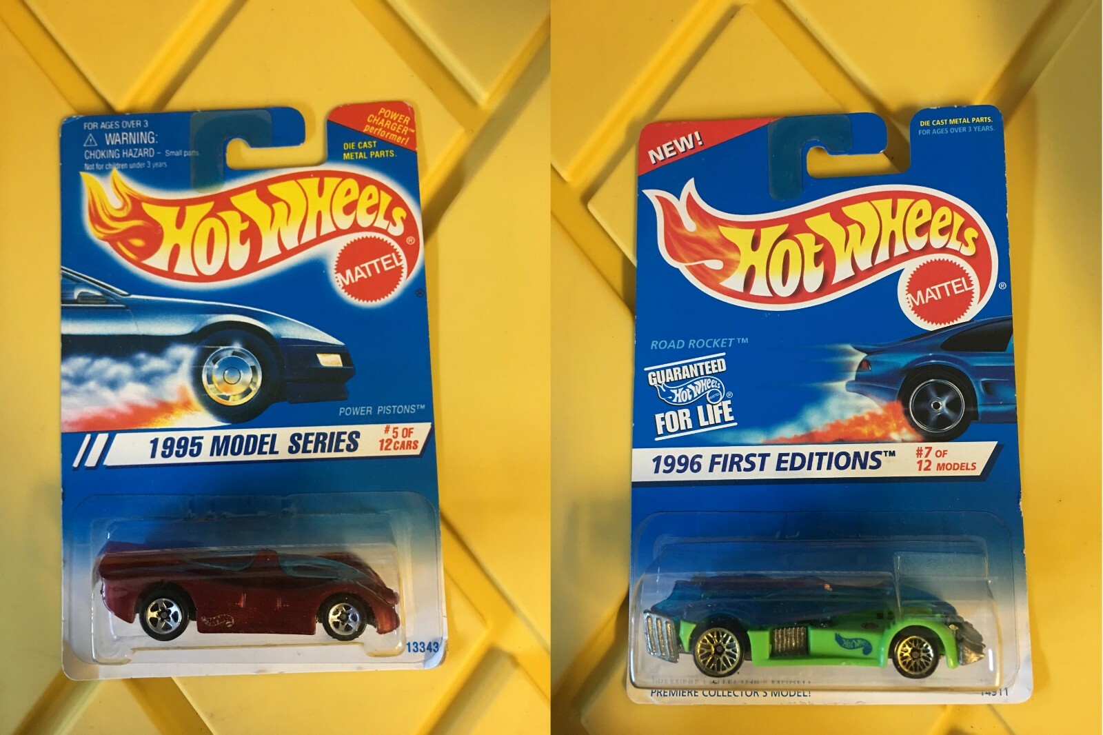 Hot Wheels 12 Car Lot from 1991-97 Vintage Collectors Toys Custom ...