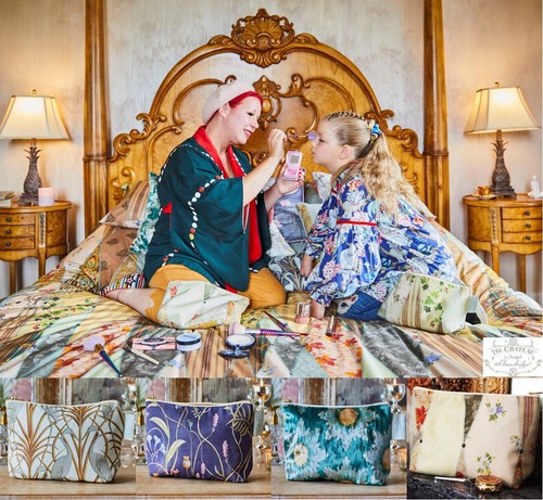 The Chateau By Angel Strawbridge Cosmetic Makeup Wash Bag 5 Designs ...