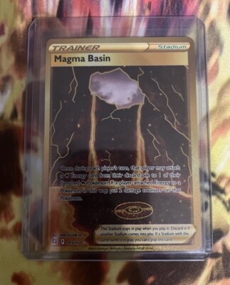 Pokémon TCG Magma Basin Brilliant Stars 185/172 Holo Secret Rare | eBay