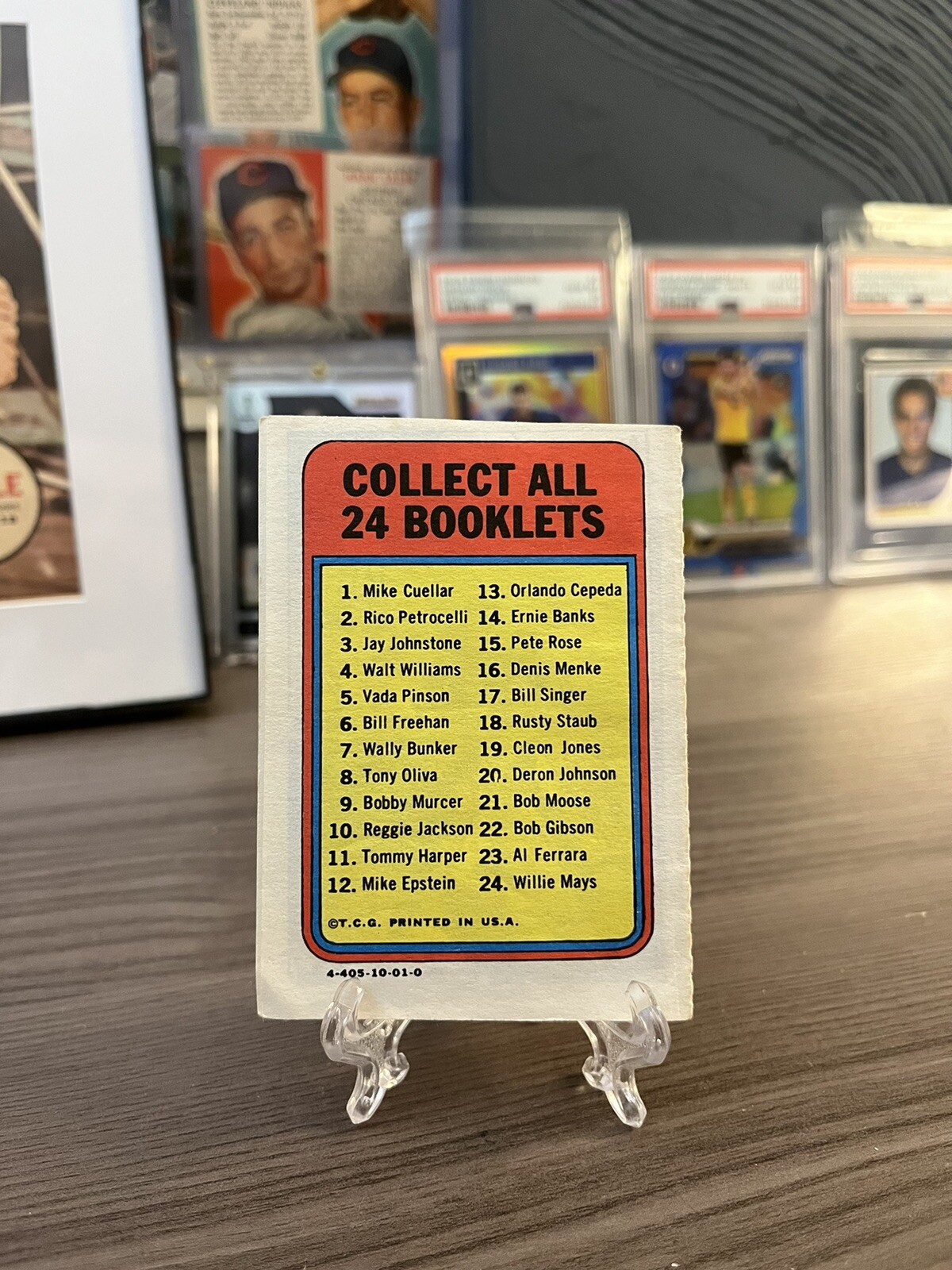 1970 Reggie Jackson Topps Story Booklet Baseball Card Insert #10 | eBay