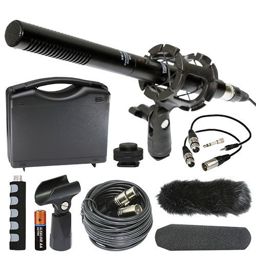 Sony FDR-AX33 Camcorder External Microphone Vidpro XM-55 13-Piece Video ...