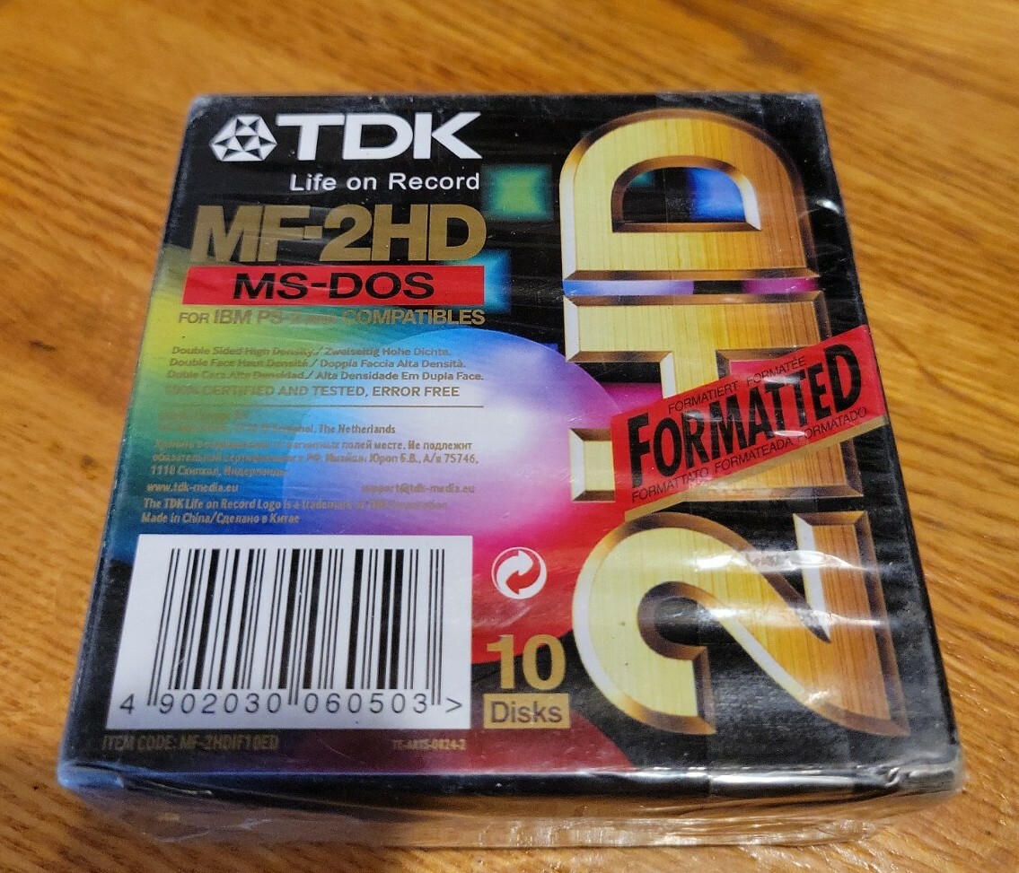 TDK T06050 3.5 inch Floppy Discs - 10 Pack for sale online | eBay