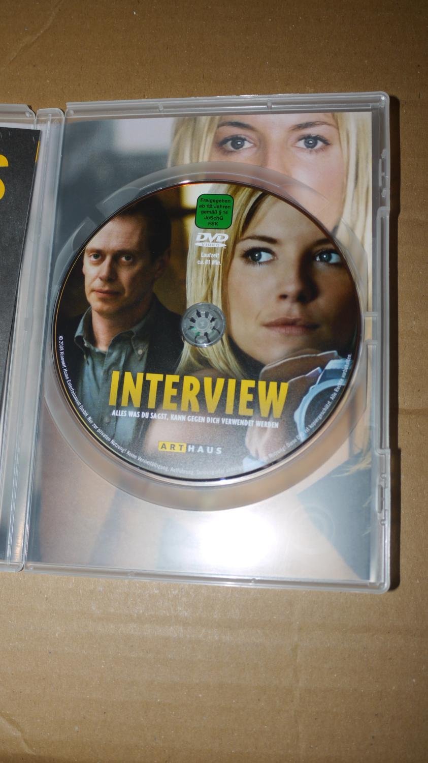 Interview Steve Buscemi Sienna Miller DVD | eBay