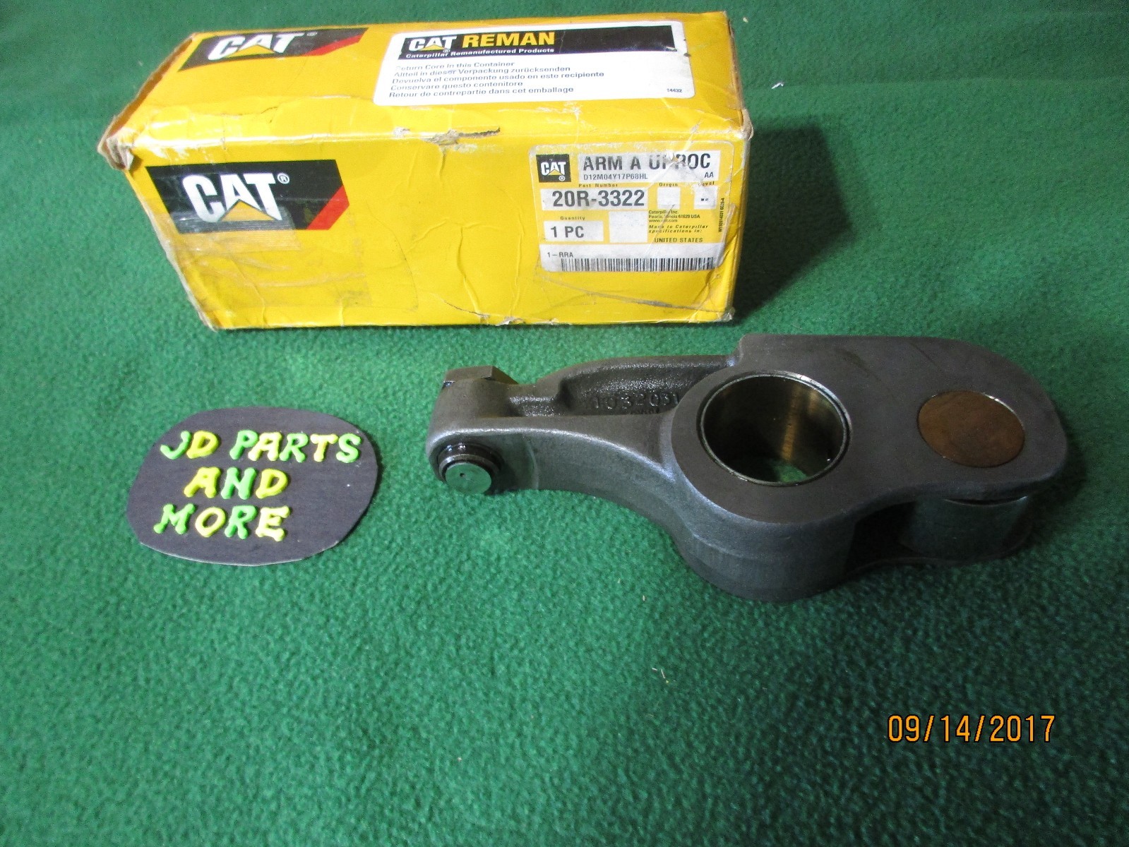 Genuine Caterpillar 3406 14.6l Injector Rocker 20r-3322 for sale online ...