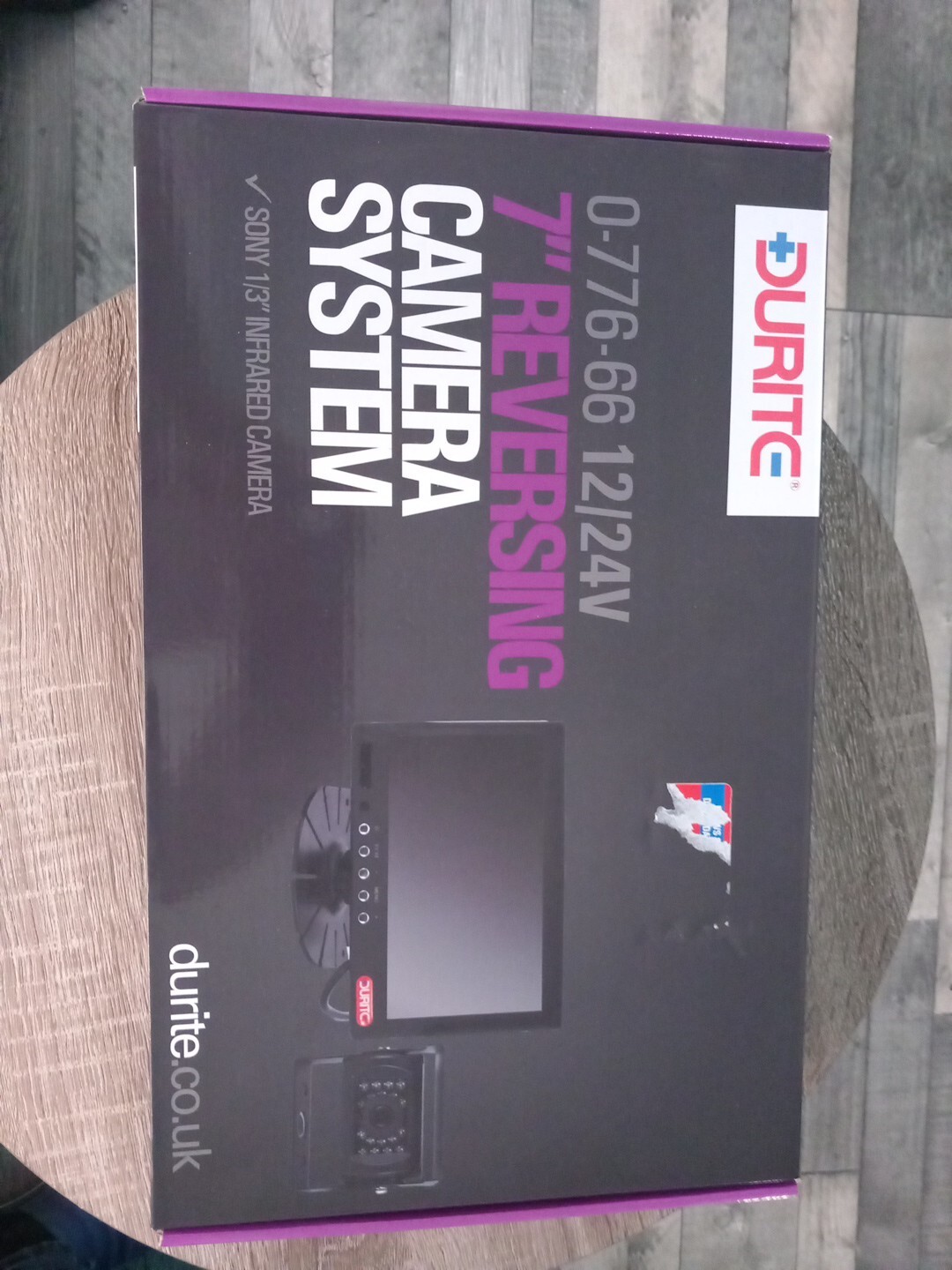 Durite 12V-24V 7" Colour CCTV Vehicle Surveillance System with Sound ...