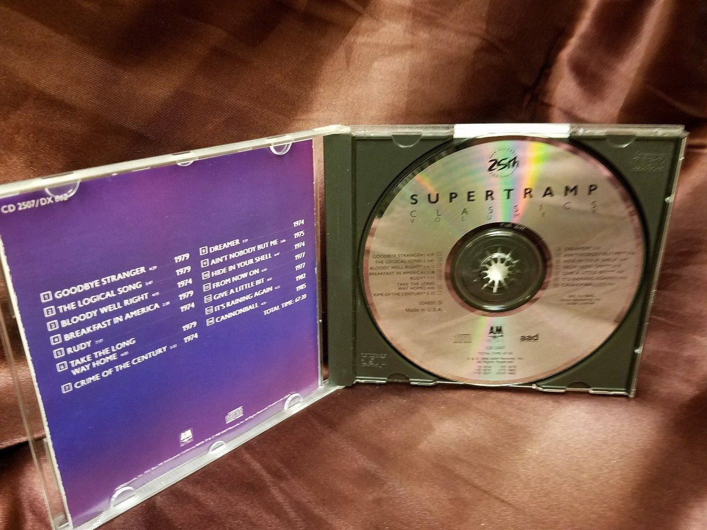 Supertramp - Classics, Volume 9 (CD, 1987. A&M) BMG. Like new, ships ...