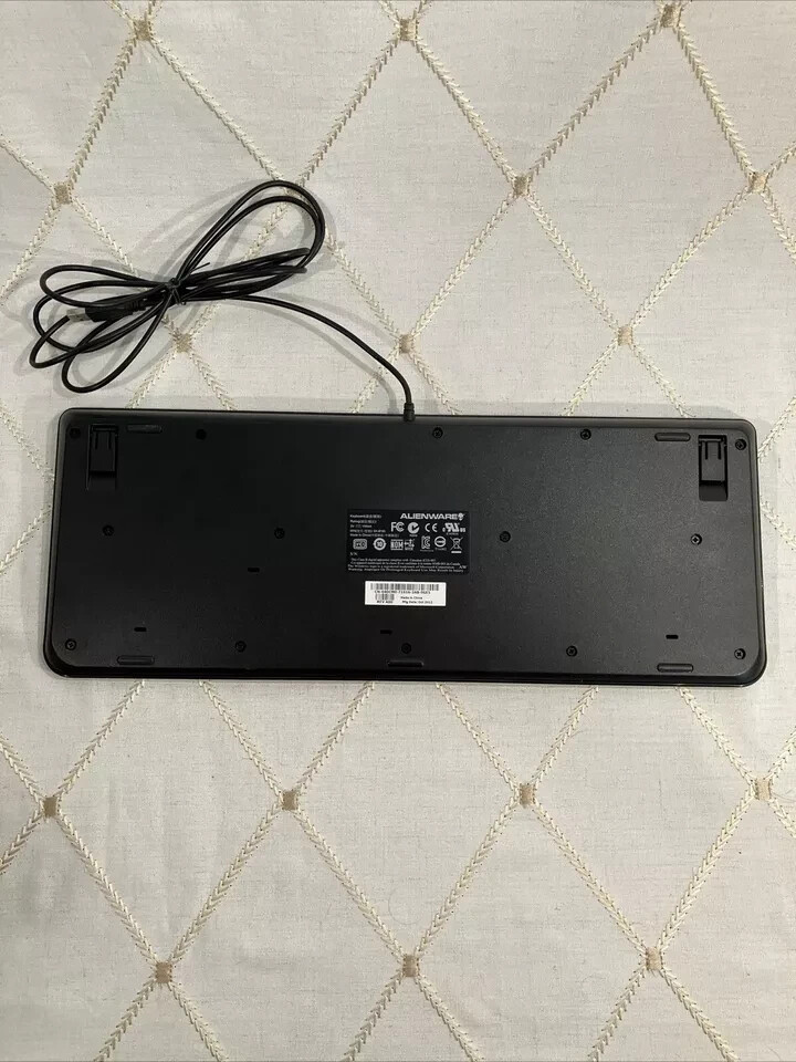 Alienware Black USB Wired Computer PC Multimedia Keyboard SK-8165 | eBay