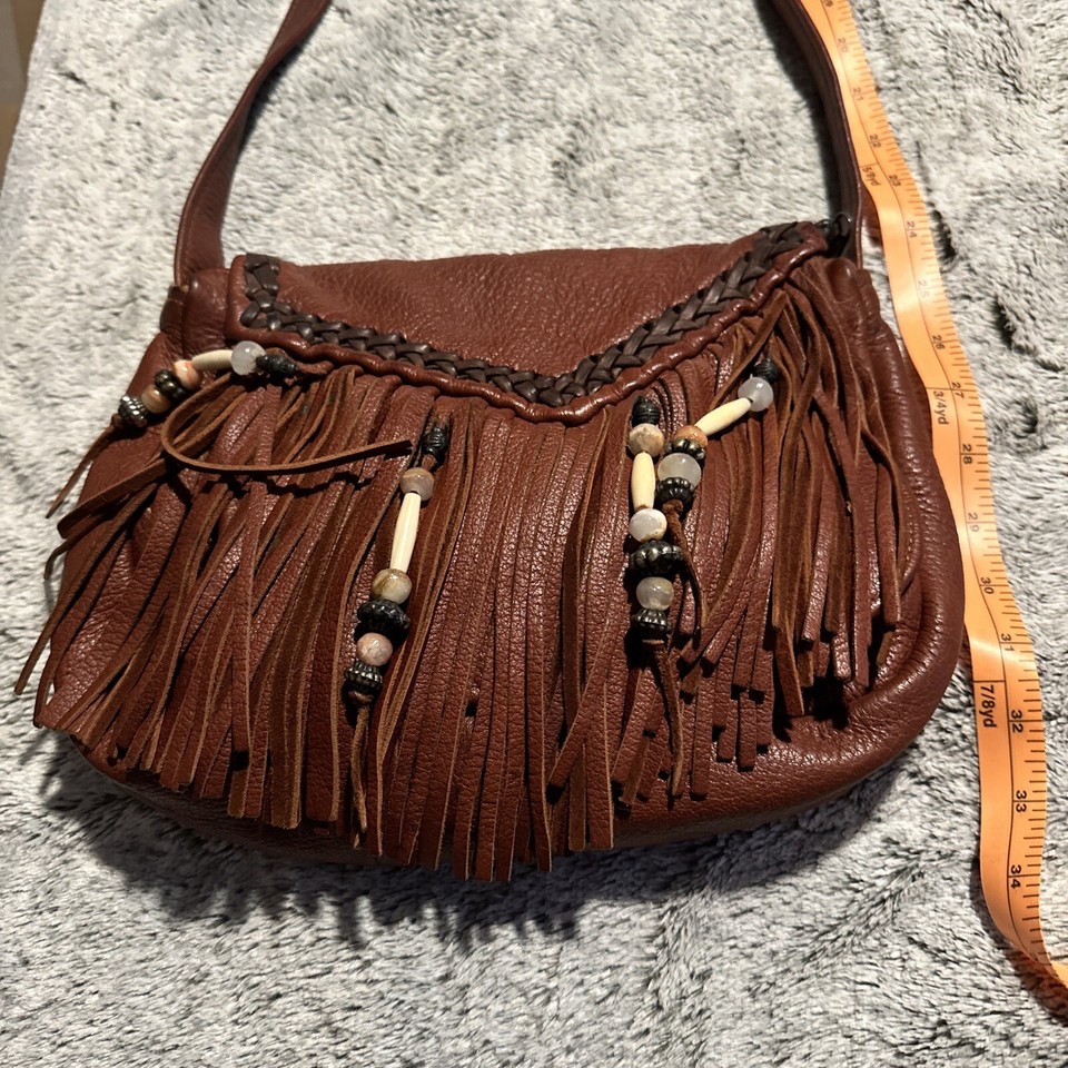 OOAK Erdu Deer Leather Purse 33” Drop | eBay