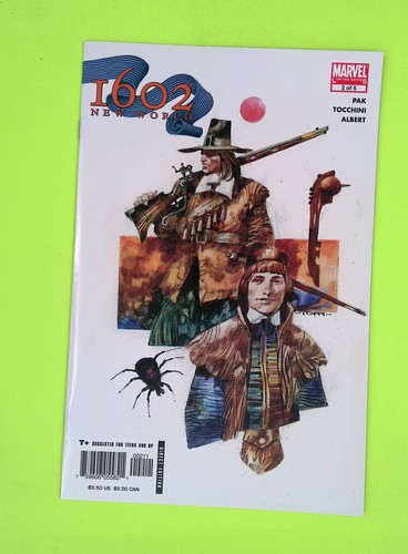 Marvel 1602 New World #2 2005 Marvel Comics 1st App High Grade Comic Book G87-48 | eBay