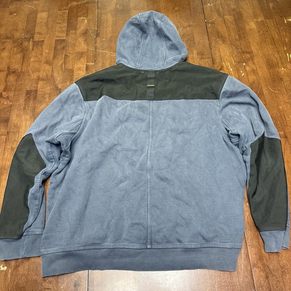 DULUTH TRADING TRADETEK Heavyweight Relaxed Fit Mens Hoodie 2XL Workwear Navy | eBay