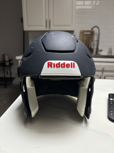 Riddle Speedflex Football Helmet matt blue | eBay