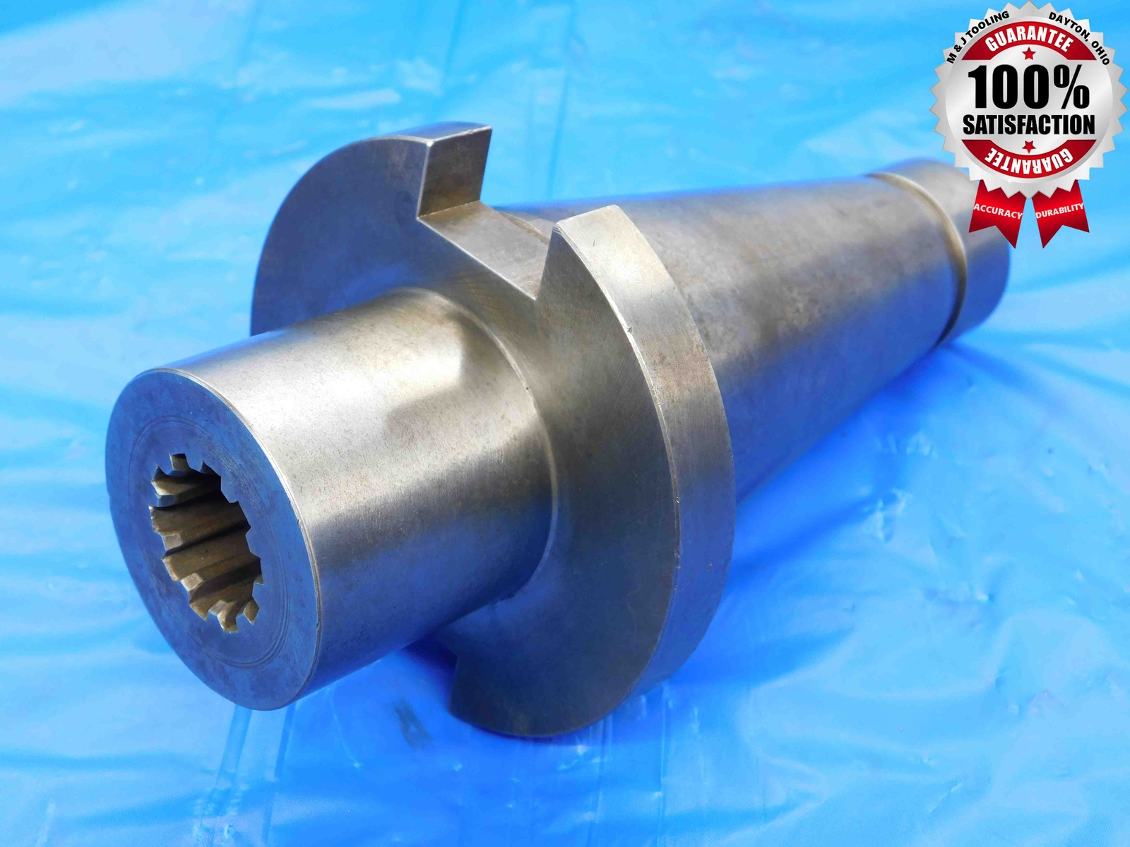 NMTB50 26mm MAJOR DIA 20mm MINOR DIA SPLINE TOOL HOLDER STUB 2 1/2 PROJ ...