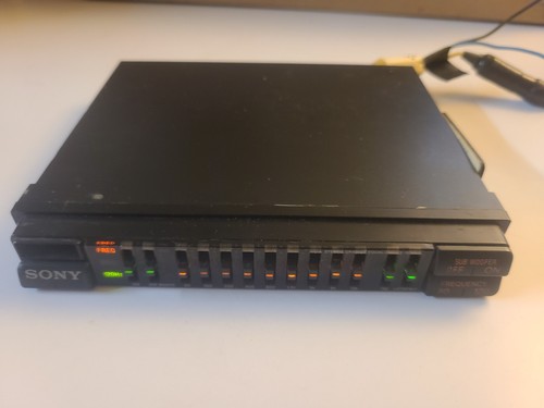 SONY XE-90 MkII 9-Bands Graphic Equalizer Bass Boost Tested and Working ...