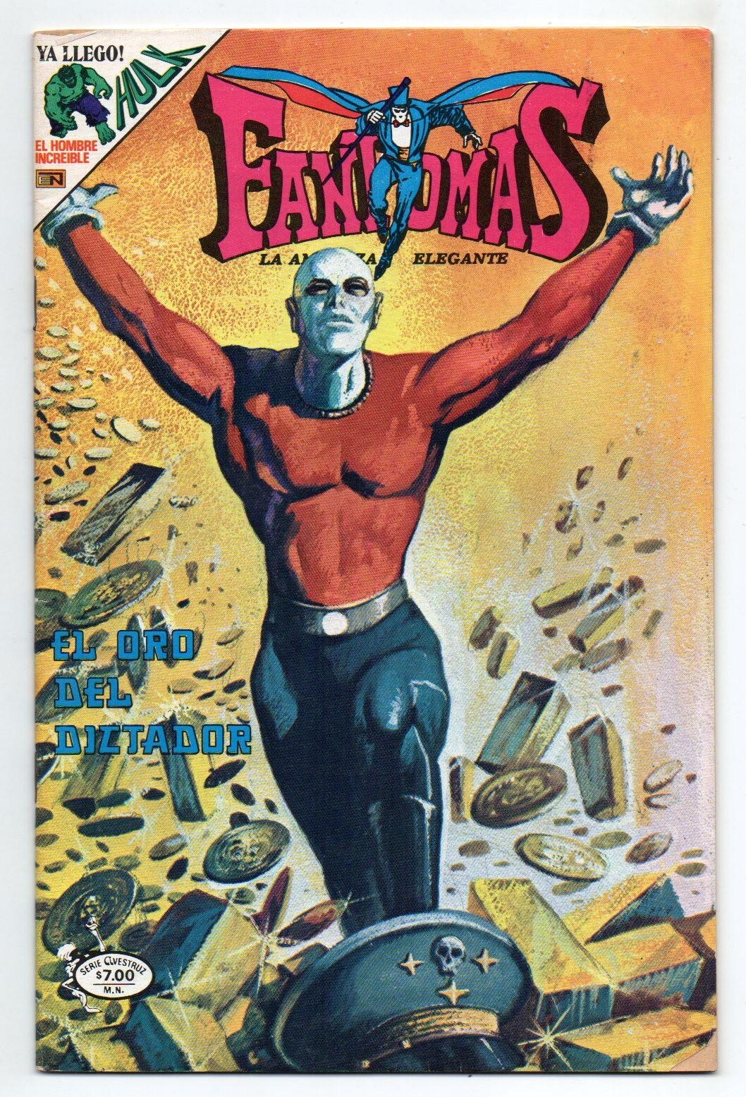 FANTOMAS #3-39 Serie Avestruz, El Oro del Dictador, Novaro Comic 1980 ...