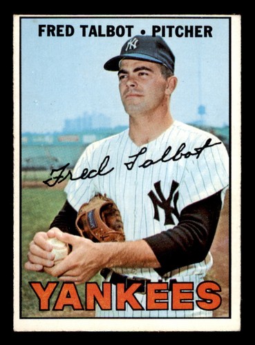 1967 Topps Baseball #517 Fred Talbot VG/EX *d2 | eBay