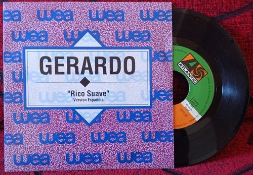 GERARDO ** Rico Suave (Version Española) ** 1991 Spain PROMO 7" Single ...