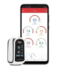 Masimo Mightysat Fingertip Pulse Oximeter 9900 Spo2 Bluetooth for sale ...