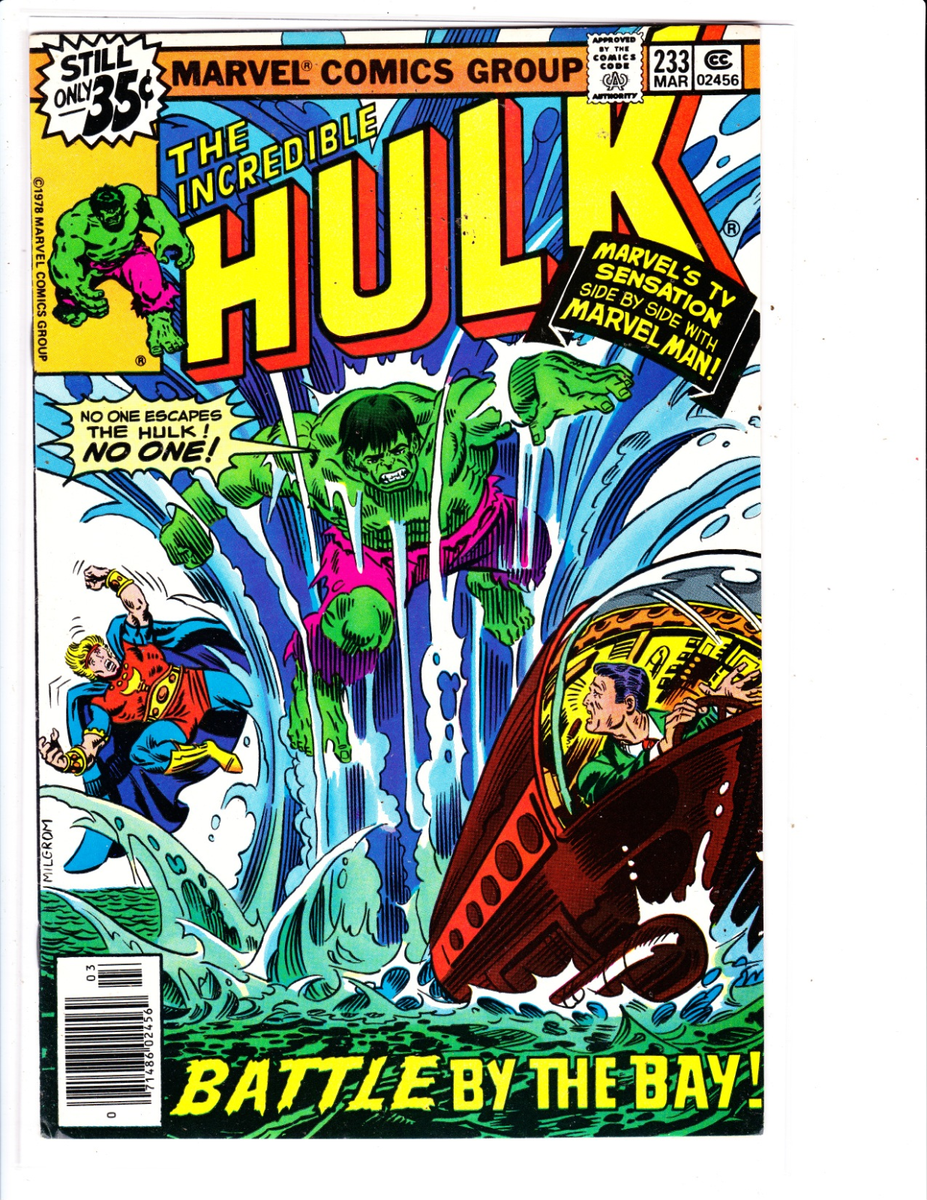 Whitman Giant Classic Incredible Hulk Comic Book 1978