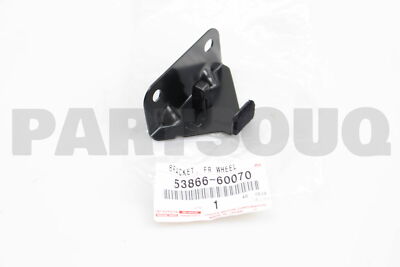 5386660070 Genuine Toyota BRACKET, FRONT WHEEL OPENING, NO.4 53866 ...