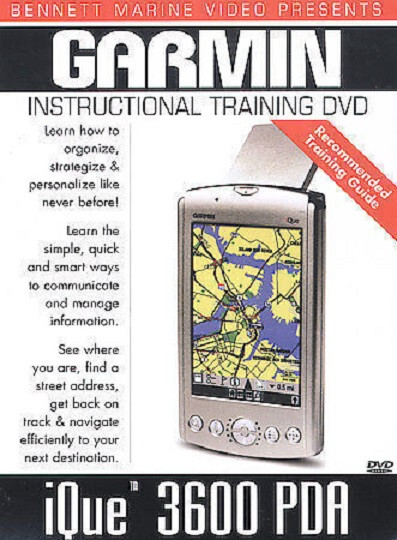 GARMIN iQue 3600 PDA DVD TRAINING VIDEO, NEW SEALED FOR HANDHELD ...