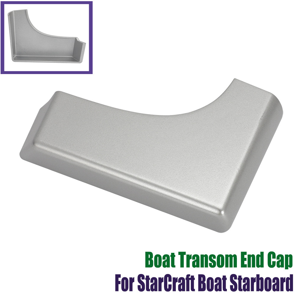 US Made Boat Accessories For StarCraft Boat Transom End Cap STARBOARD ...