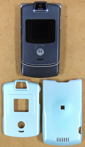 Motorola RAZR V3a - Gray and Silver ( Alltel ) Very Rare CDMA Flip ...