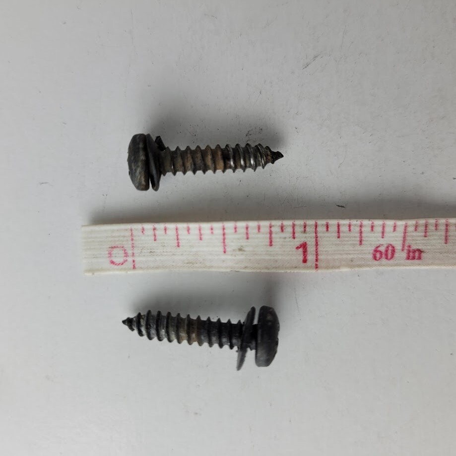 1994-2001 Dodge Ram Truck Third Brake Light Mount Screws Pair Set of 2 ...