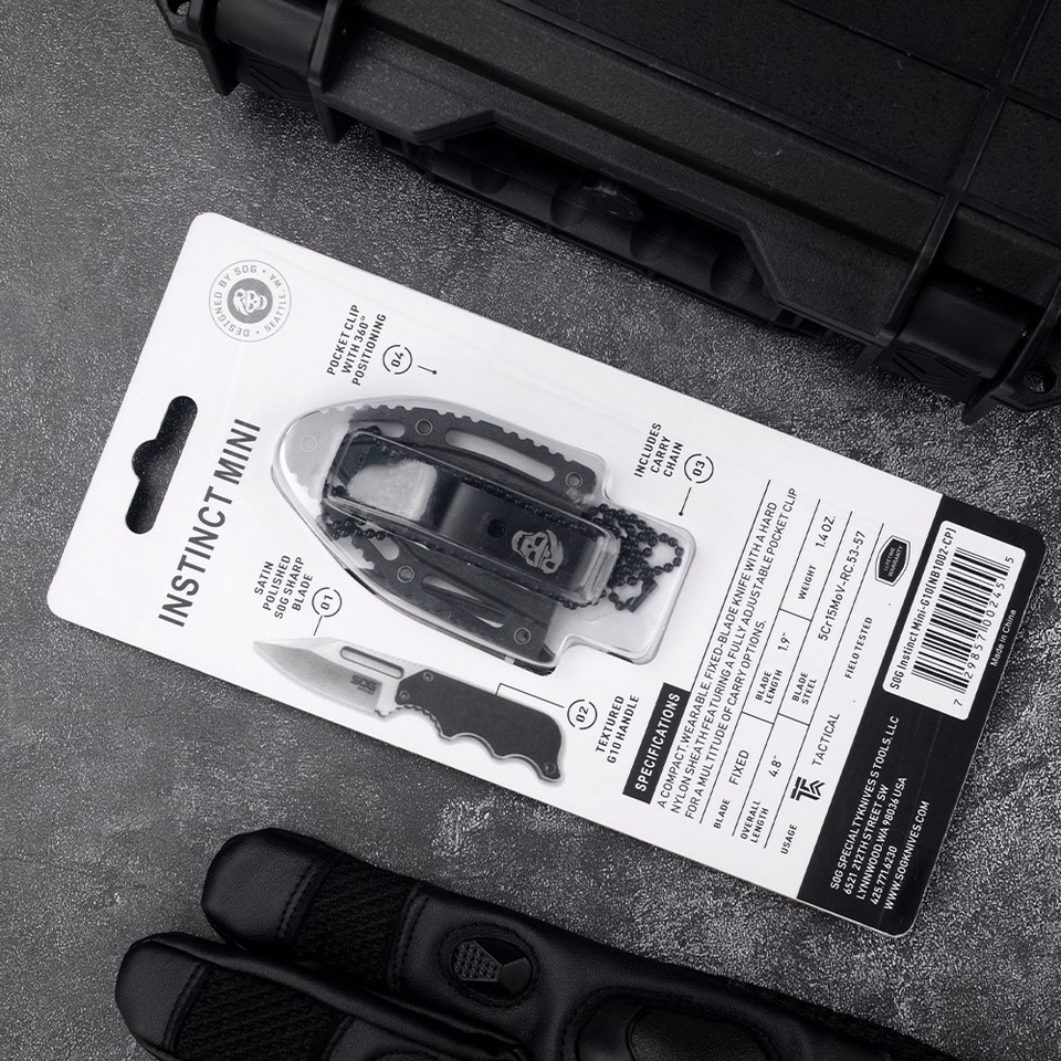 SOG Instinct Mini 2 INCH SMALL TACTICAL KNIFE | eBay