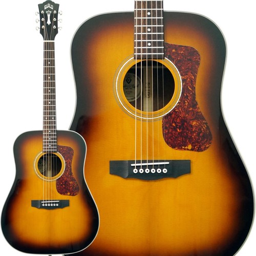 Guild D-140 W/Misi Acoustic Trio Vt Antique Burst Used Secondhand D140 ...