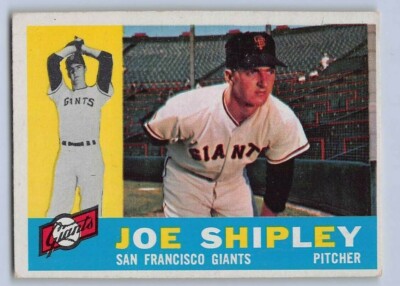 1960 JOE SHIPLEY - Topps Baseball Card # 239 - SAN FRANCISCO GIANTS | eBay