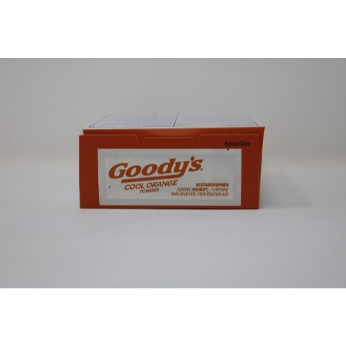 4 Pack Goody's Cool Orange Extra Strength Headache Powder 24 Sealed ...
