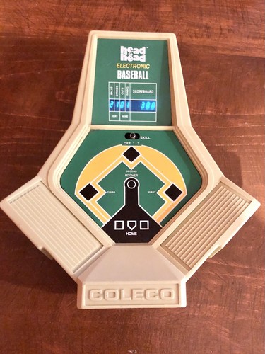 VTG Coleco Head to Head Baseball Electronic Arcade Game 2180 Toy 1980 ...