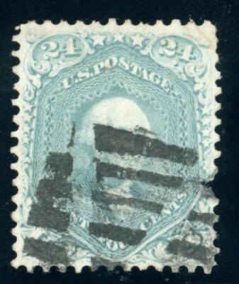 US Stamp #78 Washington 24c - PSE Cert - Used - FADED COLOR | eBay