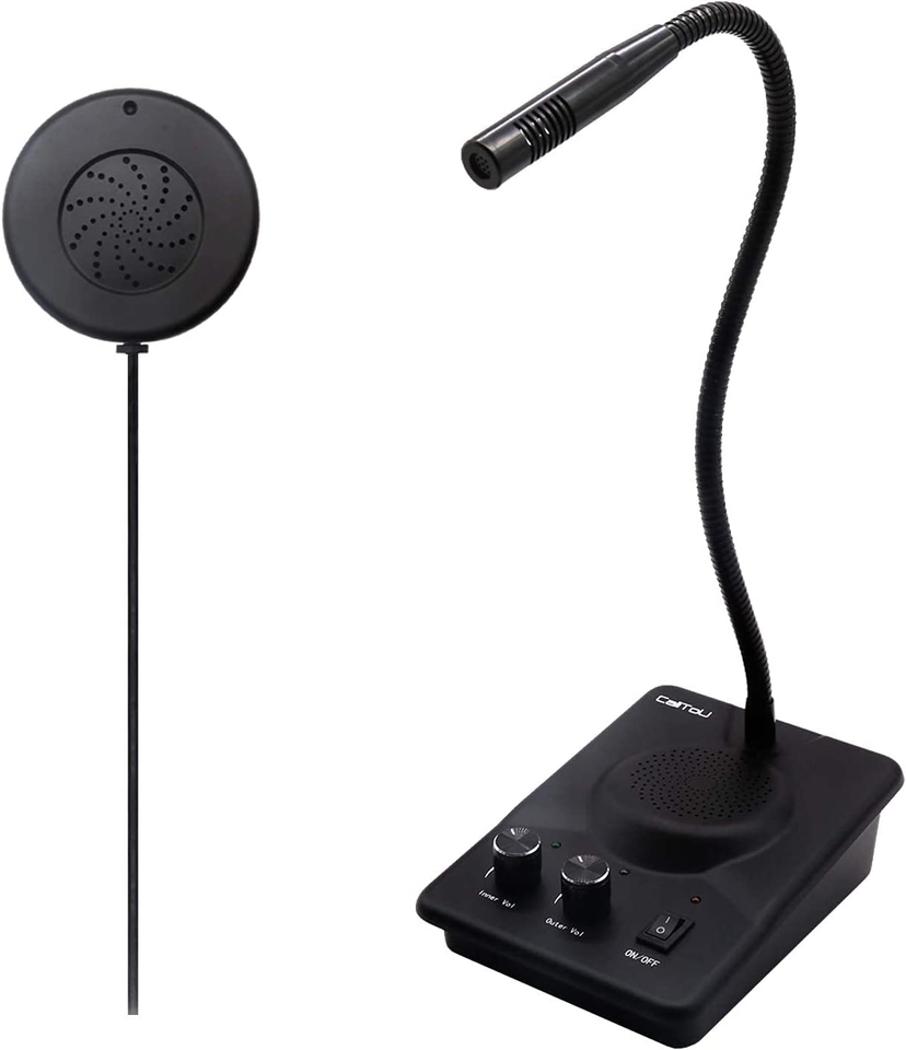 Window Speaker Intercom System and Counter Intercom for Bank Hospital ...