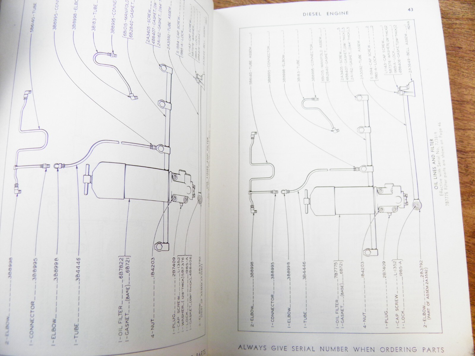 CAT Caterpillar D4 PARTS BOOK 7J1-5103 | eBay