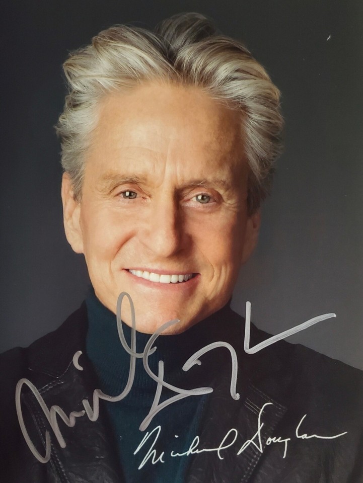 MICHAEL DOUGLAS SIGNED AUTOGRAPHED PHOTO MOVIE "BASIC INSTINCT" 8X10 ...