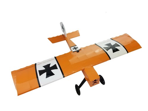 ORANGE Mini Ugly Stick Model RC Airplane Easy Kit W/ Pre-Cut Covering ...