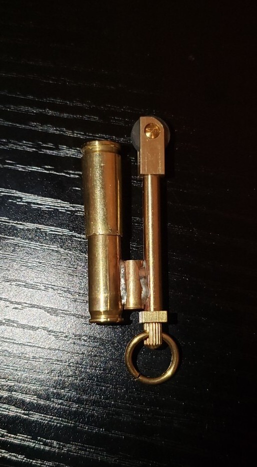 WW1 WW2 STYLE BULLET TRENCH LIGHTER Lighter Fluid Saves Fuel Vintage ...