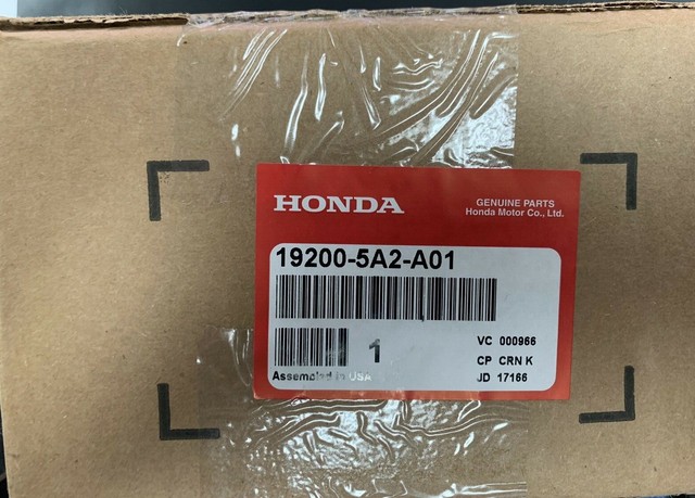 Genuine Honda Water Pump 192005A2A01 OEM for sale online | eBay