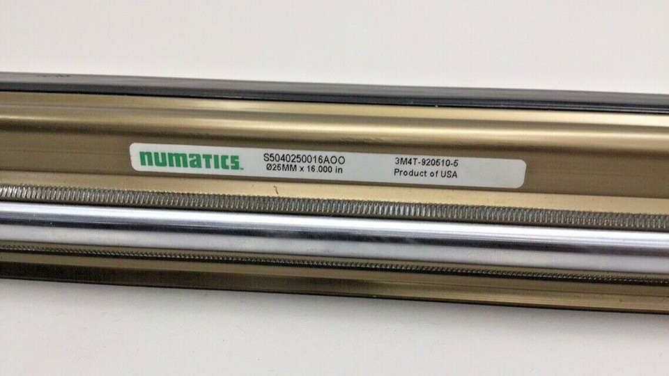 Numatics S5040250016AOO Linear Cylinder Double-acting 25mm x 16" 3M4T ...