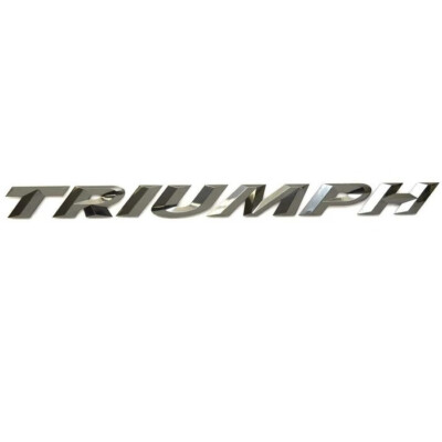 Triumph Raised Letter Boat Decal OEM | Brand Decal
