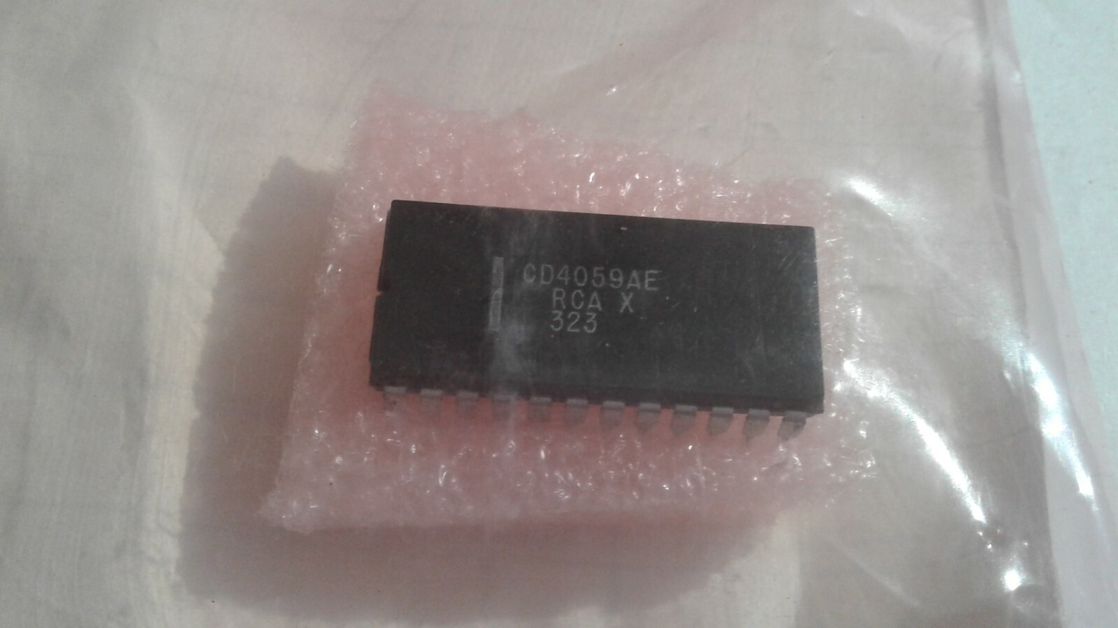 CD4059AE RCA IC CMOS Divide By-n Counter Cd4059 4059 - NOS for sale ...
