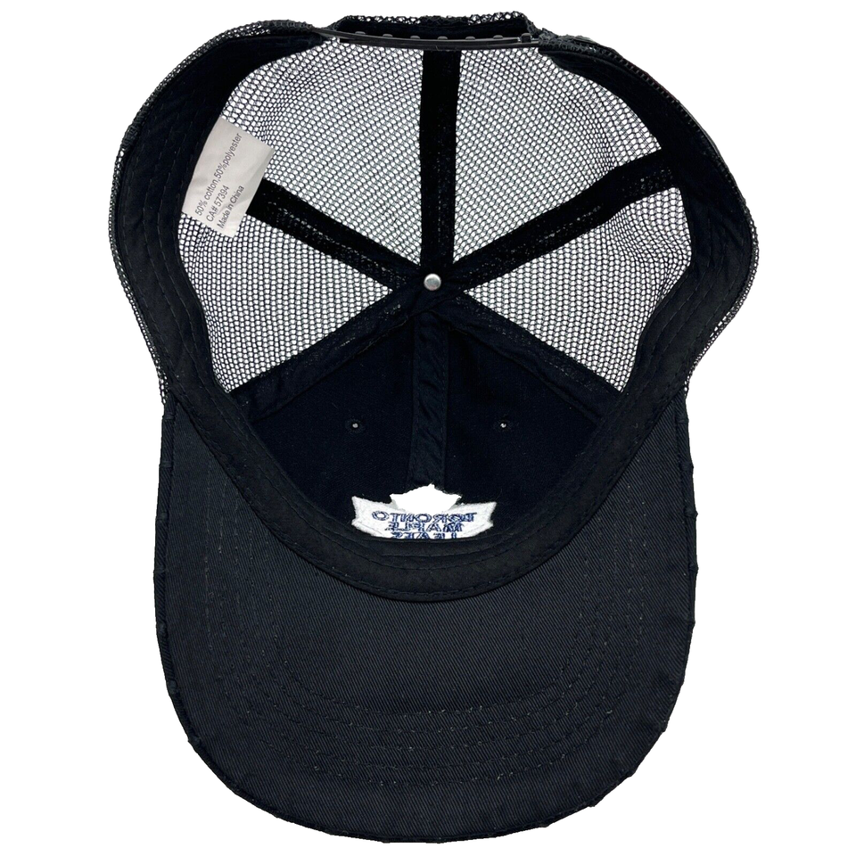 Toronto Maple Leafs Hat Cap Snap Back Black Logo NHL Coors Light Beer ...