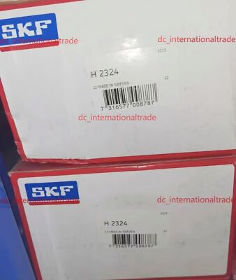 NEW SKF H 2324 tightening sleeve assembly with locking nut and locking ...