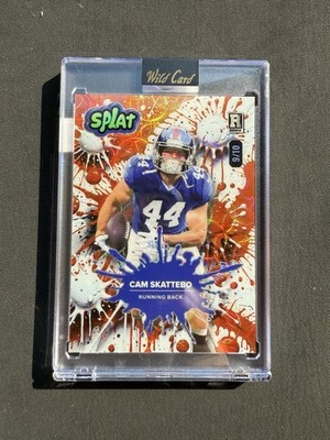 2025 Wild Card Splat Football Cam Skettebo 9/10 | eBay