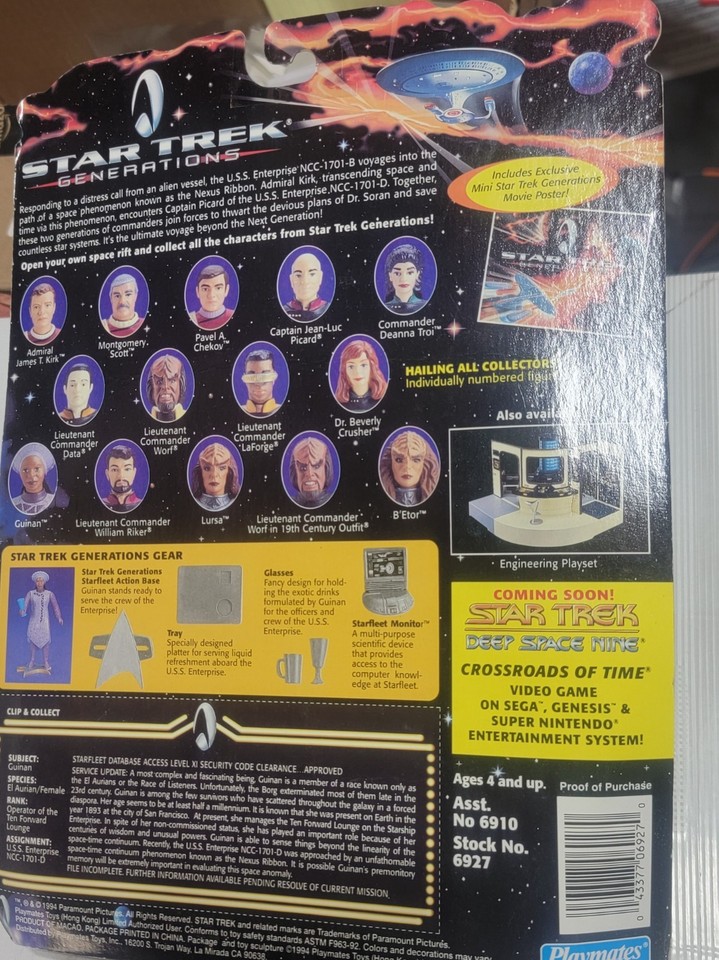Star Trek GENERATIONS GUINAN TCG | eBay