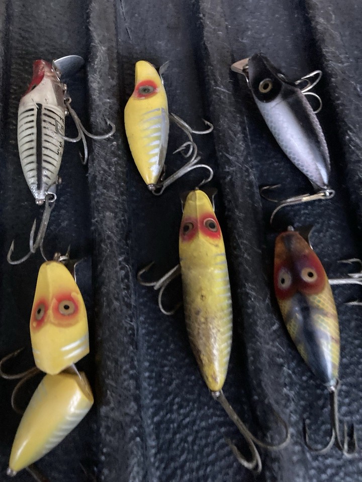 VINTAGE HEDDON RIVER RUNT LURE LOT | eBay